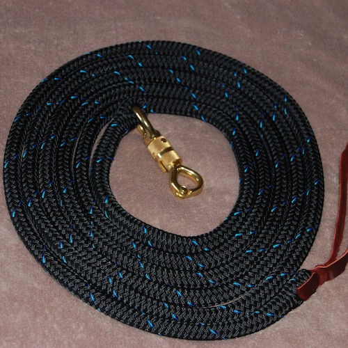 12' LOOPED LEAD ROPE for Parelli Training Many Colors - Etsy