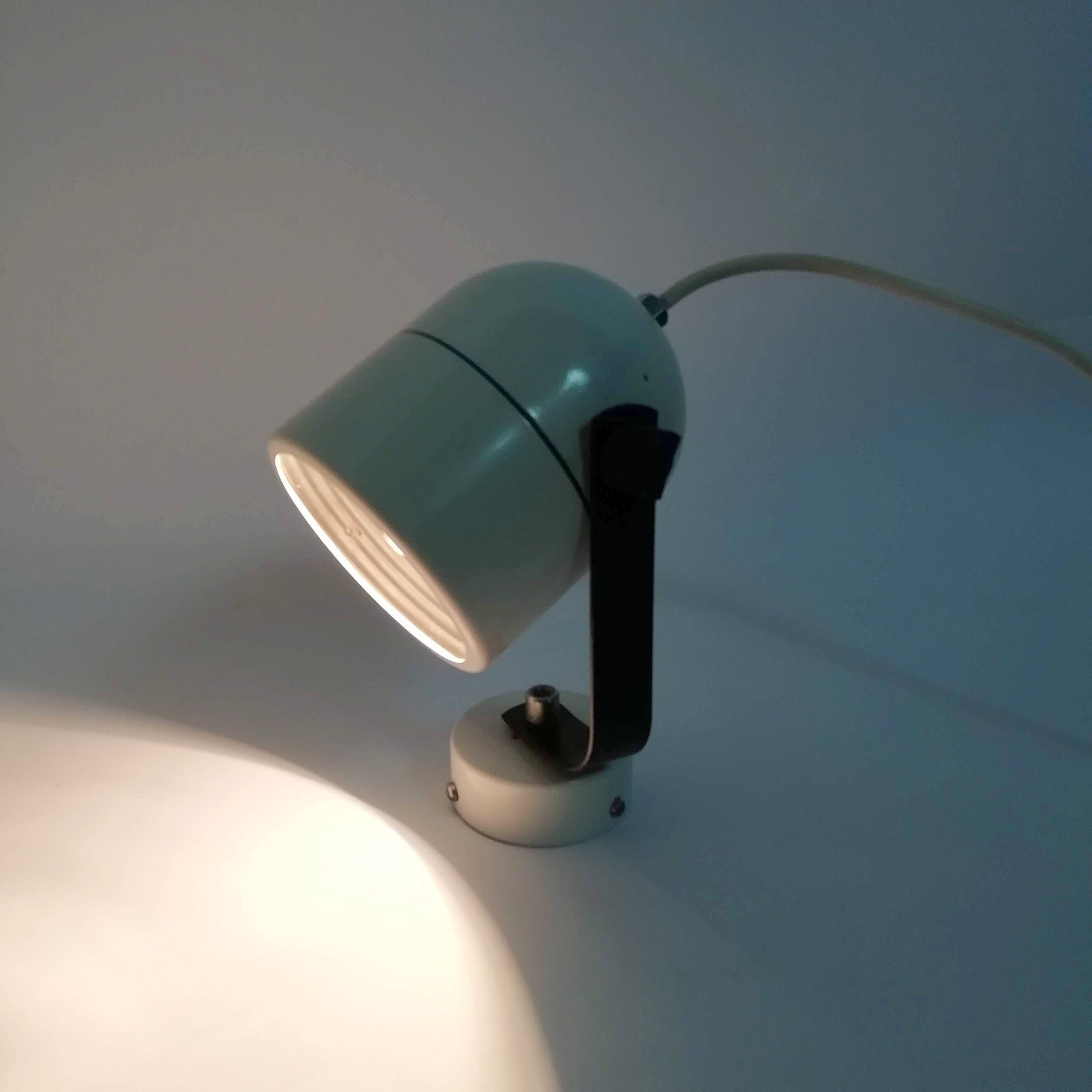 Vintage Adjustable Wall Lamp, 70s Retro Spotlight - Etsy