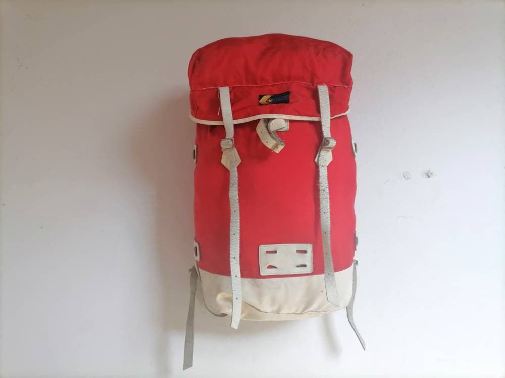 Vintage Backpack/ Old Backpack/ Vintage Rucksack/ Retro - Etsy