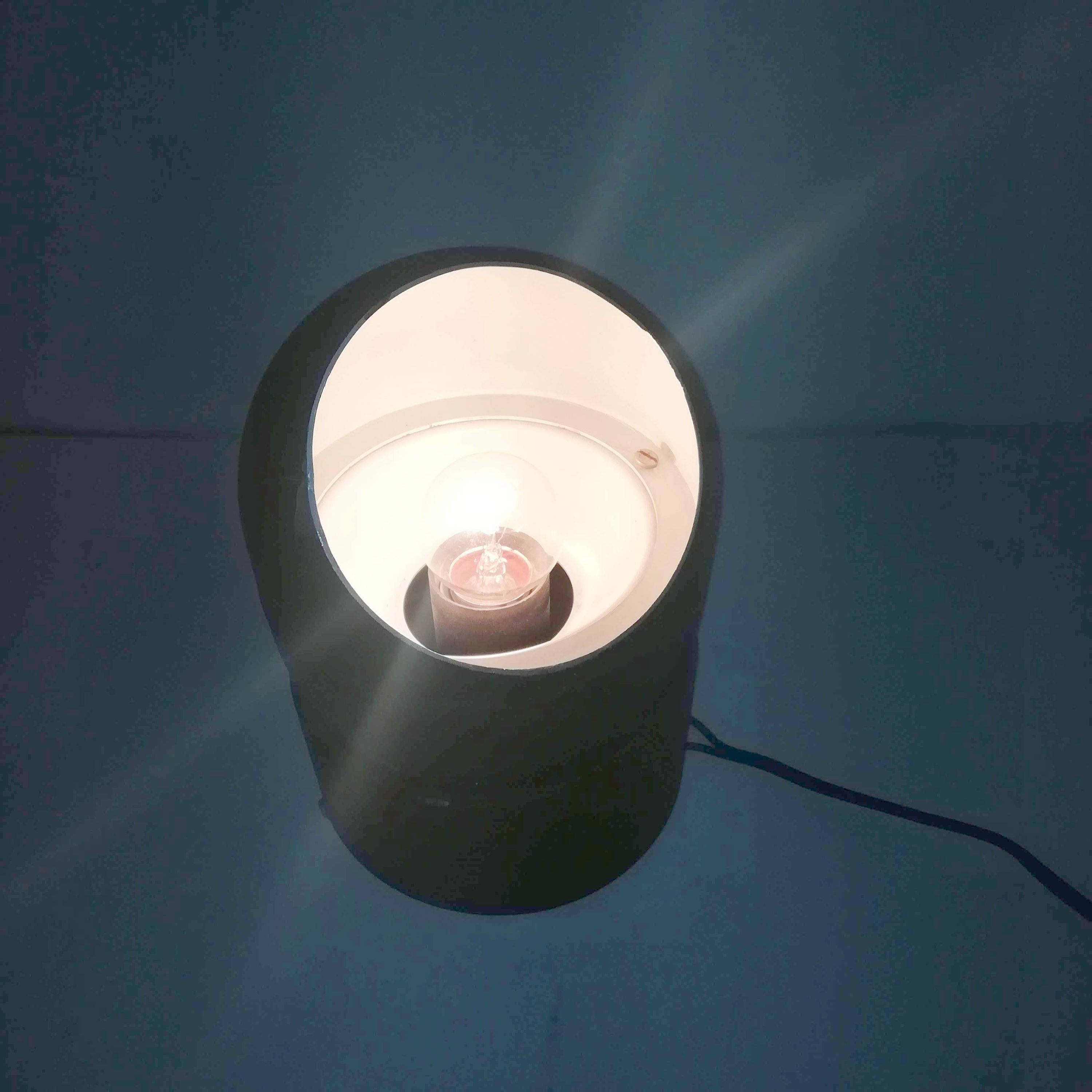Vintage Eye Ball/ Eye Ball Wall lamp/ Retro Dark Brown Lamp/ | Etsy