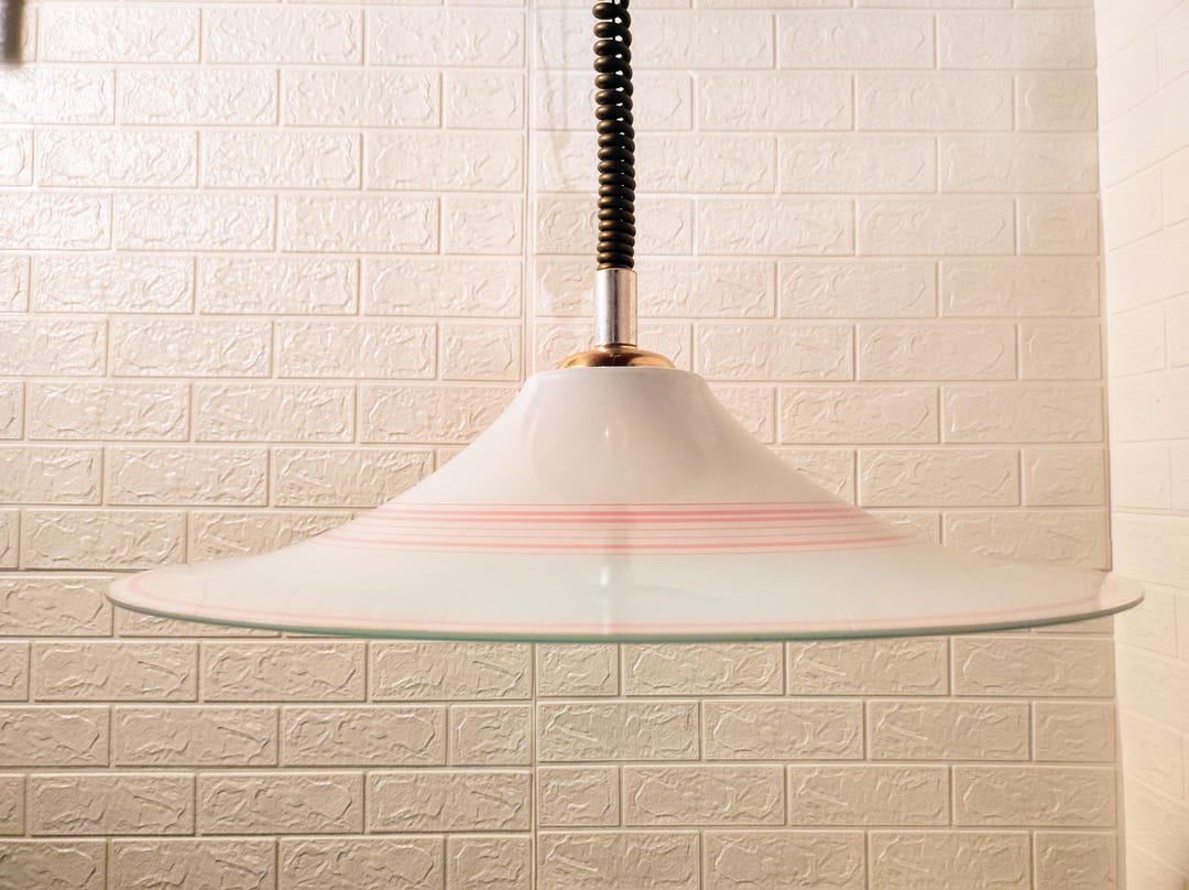 Vintage Adjustable Trumpet Ceiling Light / Space Age Pendant Lamp ...