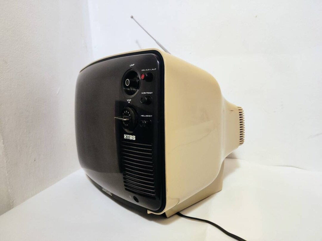 Vintage Portable Neckermann Tv / All Transistor Neckermann/ Old Korting ...