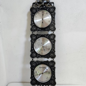 Vintage Weather Station / Retro Weather Station/ Metal Weather Station ...