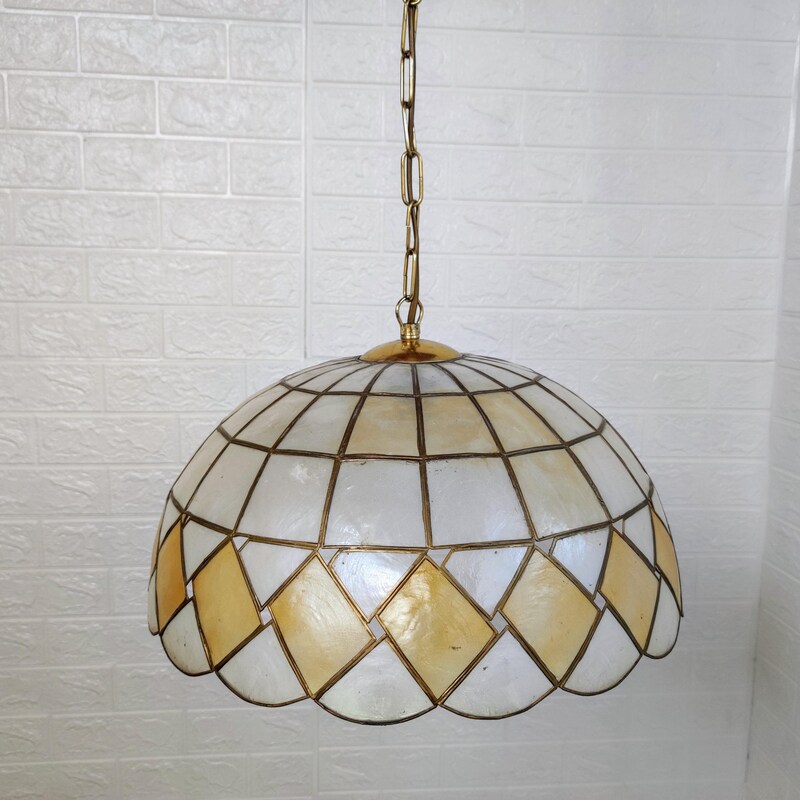 Vintage Ceiling Light - Etsy