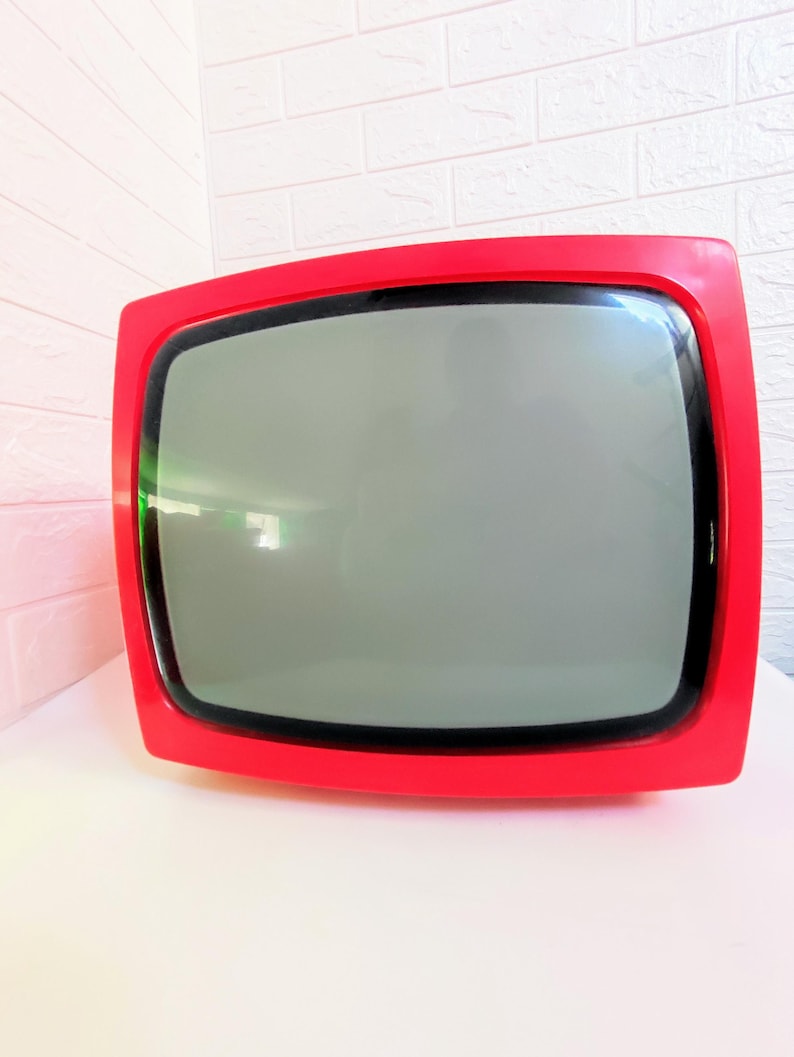 Vintage Portable TV Set From Germany / Modern Bruns Happy Hamburg TV ...