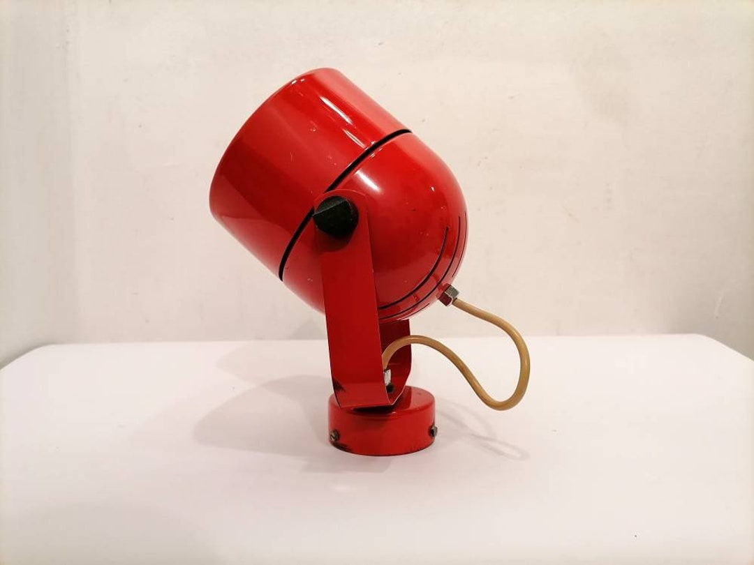 Vintage Wall Lamp / Retro Lamp/ Spot Light / Adjustable Lamp/ Red Light ...