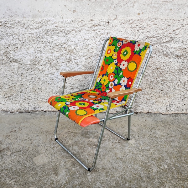 Vintage Camp Chair - Etsy