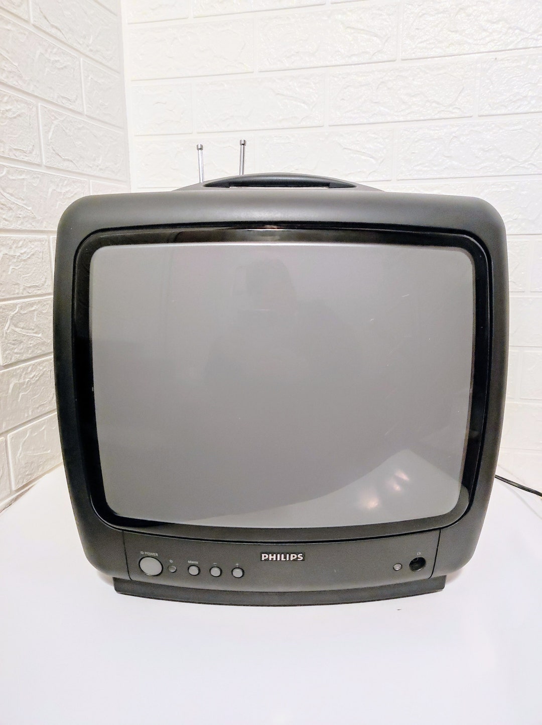 Vintage Portable TV Philips/ Plastic Tv/ Colour Tv / Working Tv/ Retro ...