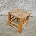 Vintage Homemade Four Pod Stool/mid Century Modern Stool/wood - Etsy
