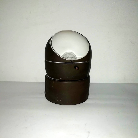 Vintage Eye Ball/ Eye Ball Wall lamp/ Retro Dark Brown Lamp/ | Etsy