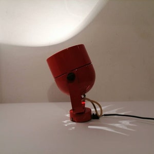 Vintage Wall Lamp / Retro Lamp/ Spot Light / Adjustable Lamp/ Red Light ...