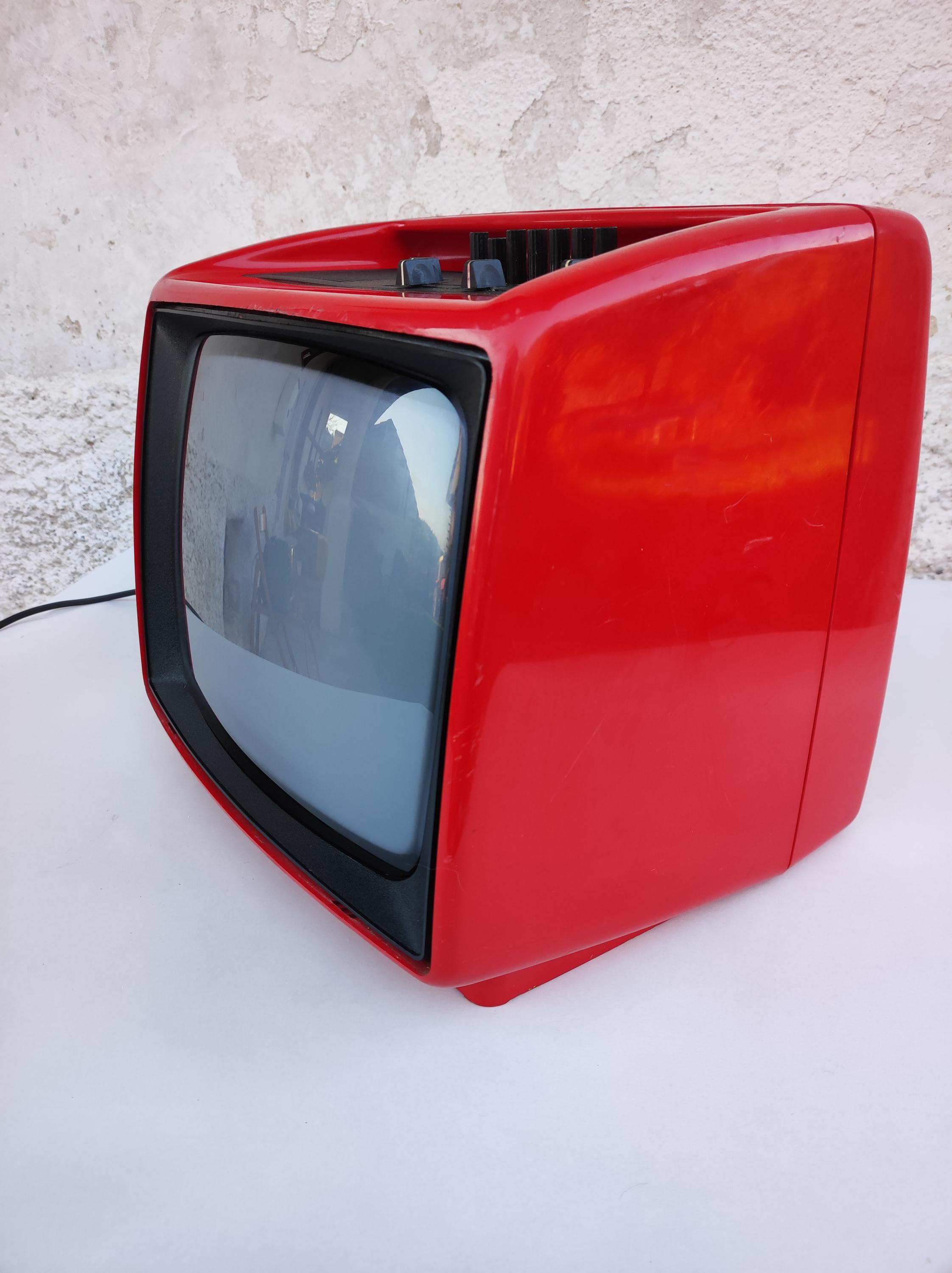 Vintage Portable TV Set From Yugoslavia Home Decor / Old Iskra Tv ...
