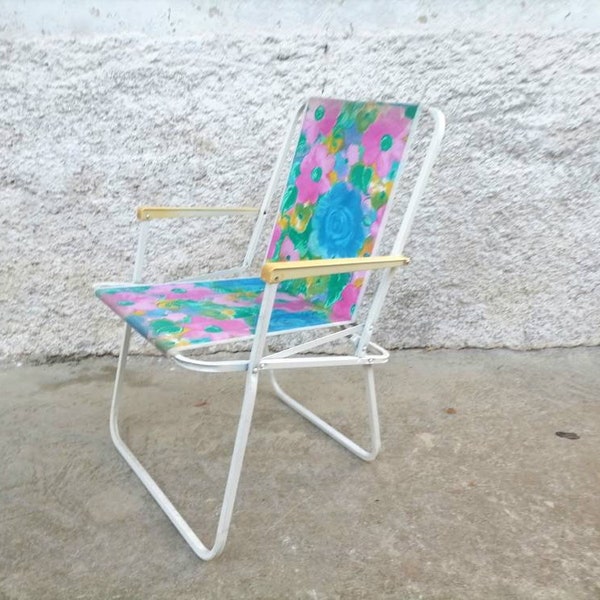 Vintage Camp Chair - Etsy