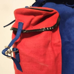 Vintage Backpack/ Old Backpack/ Vintage Rucksack/ Retro/ Canvas ...