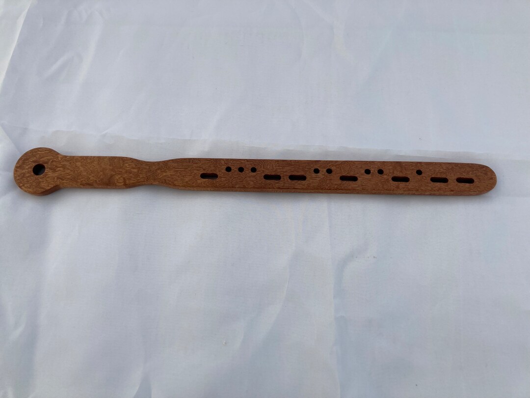 Wooden Slap Stick Sapele Morse Code - Etsy