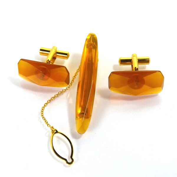 Orange Cufflinks - Etsy