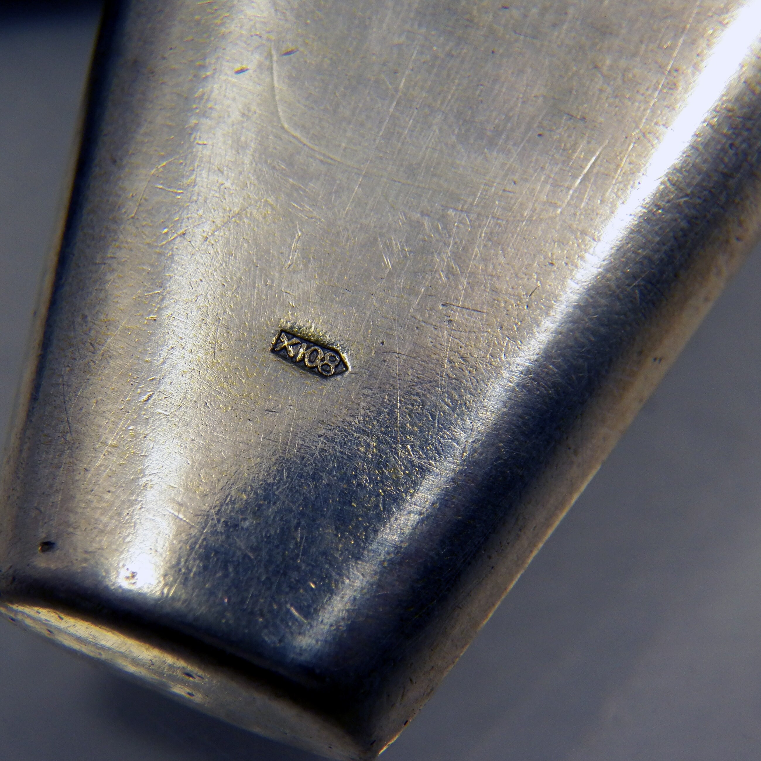 Vintage Perfume Bottle 875 Silver Foliate Engraved Flacon - Etsy