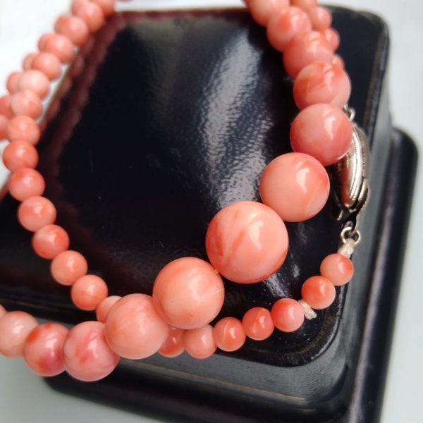 Coral Stone Necklace - Etsy