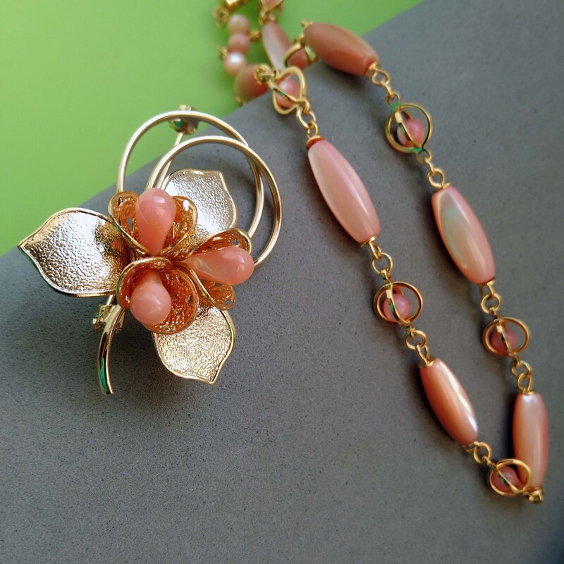 70s Costume Jewelry - Etsy