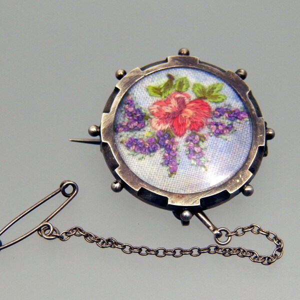 Antique Victorian Chain Safety Pin Chain - Etsy