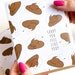 Sorry You Feel Like Poop Card Funny Get Well Card for Him Card for Her ...