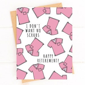 Doctor Retirement Card Nurse Retirement Card - Etsy
