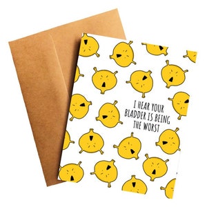 Bladder Cancer Card Bladder Card Bladder Gift Bladder Care Package ...