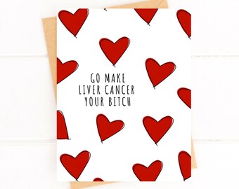 Liver Cancer Card Liver Surgery Card | Etsy