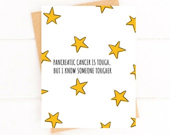 Pancreatic Cancer Card | Etsy