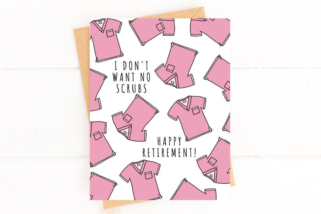 Doctor Retirement Card Nurse Retirement Card - Etsy