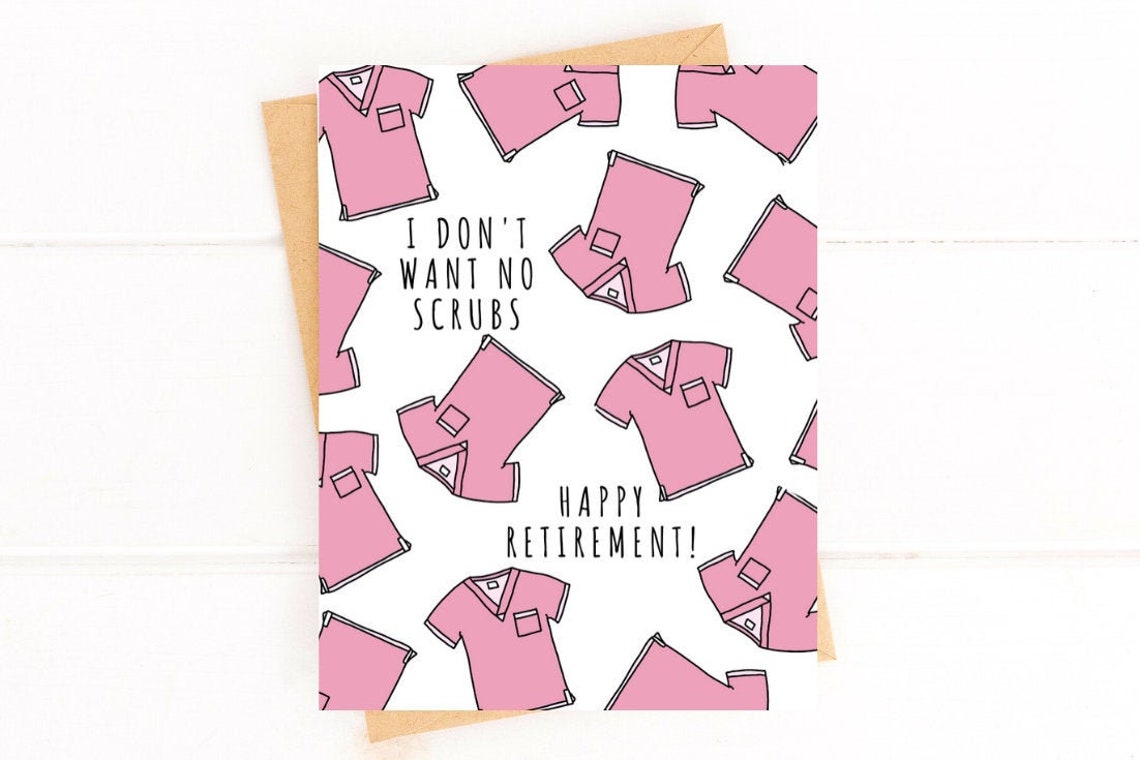 Doctor Retirement Card Nurse Retirement Card - Etsy