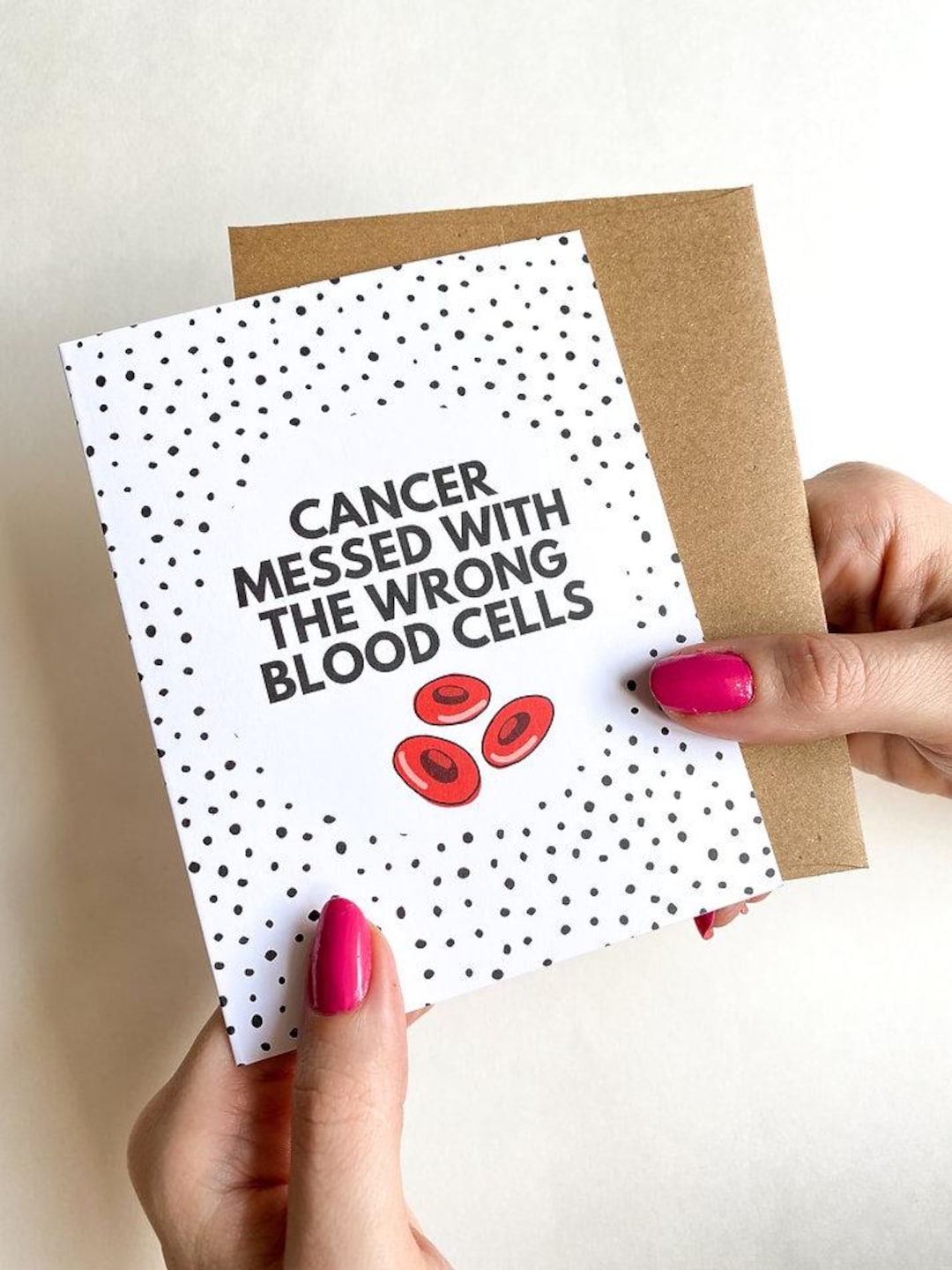 Funny Cancer Card: Leukemia Support Card - Etsy