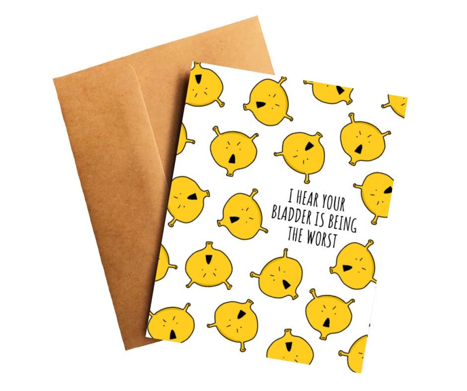 Bladder Cancer Card Bladder Card Bladder Gift Bladder Care | Etsy