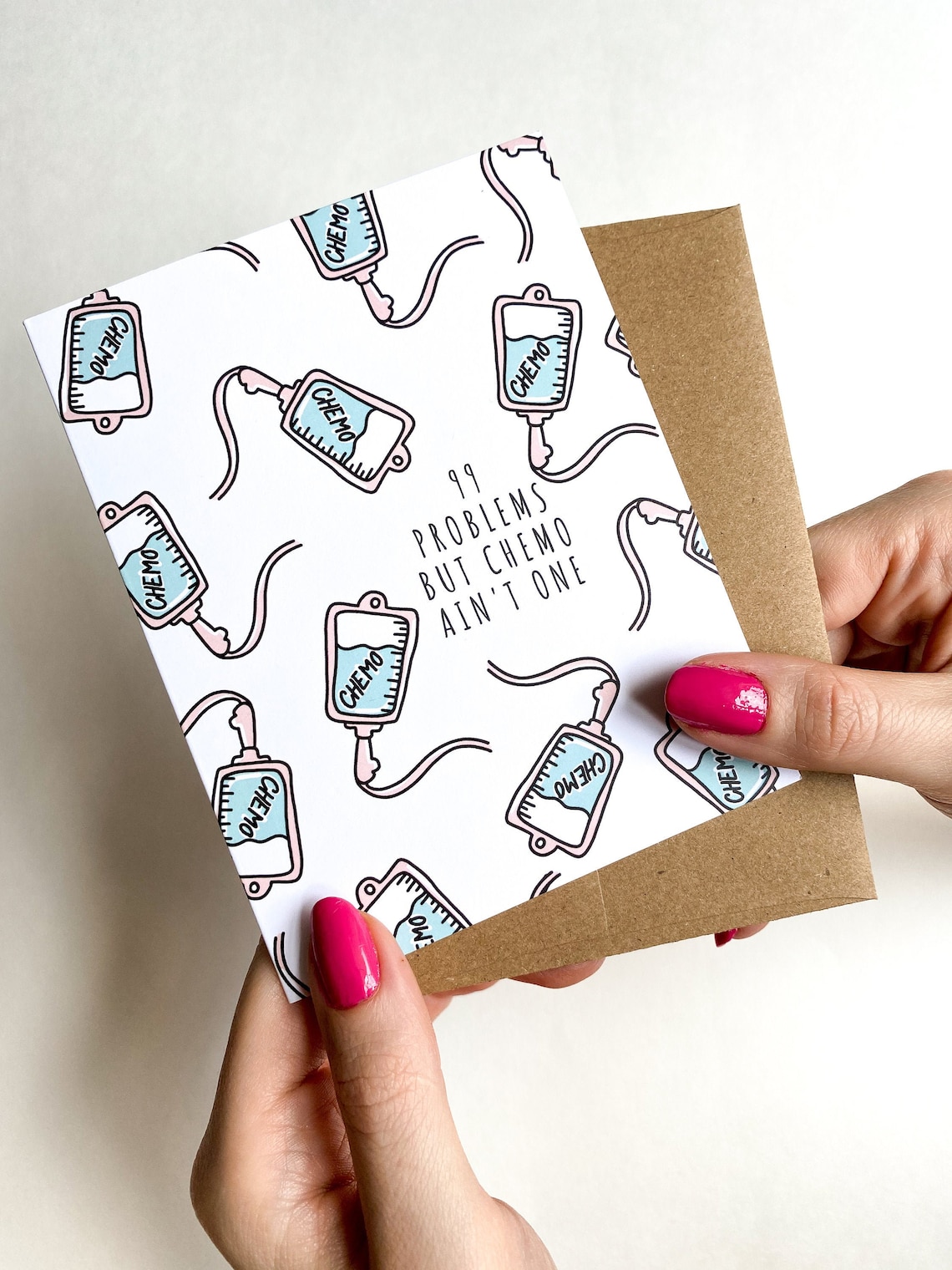 99 Problems Chemo Card Finished Chemo Card Congrats Chemo Done With ...