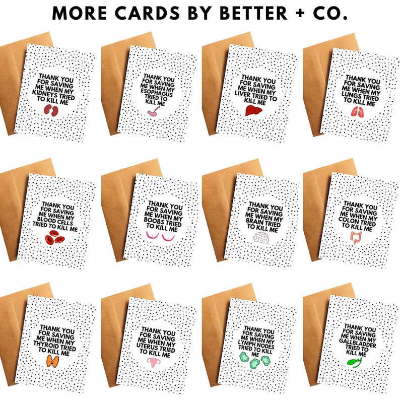 Colon Cancer Card Funny Cancer Card Beat Cancer Positivity - Etsy