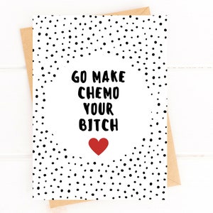 Chemo Get Well Funny Cancer Card Cancer Humor Chemo Care Package ...