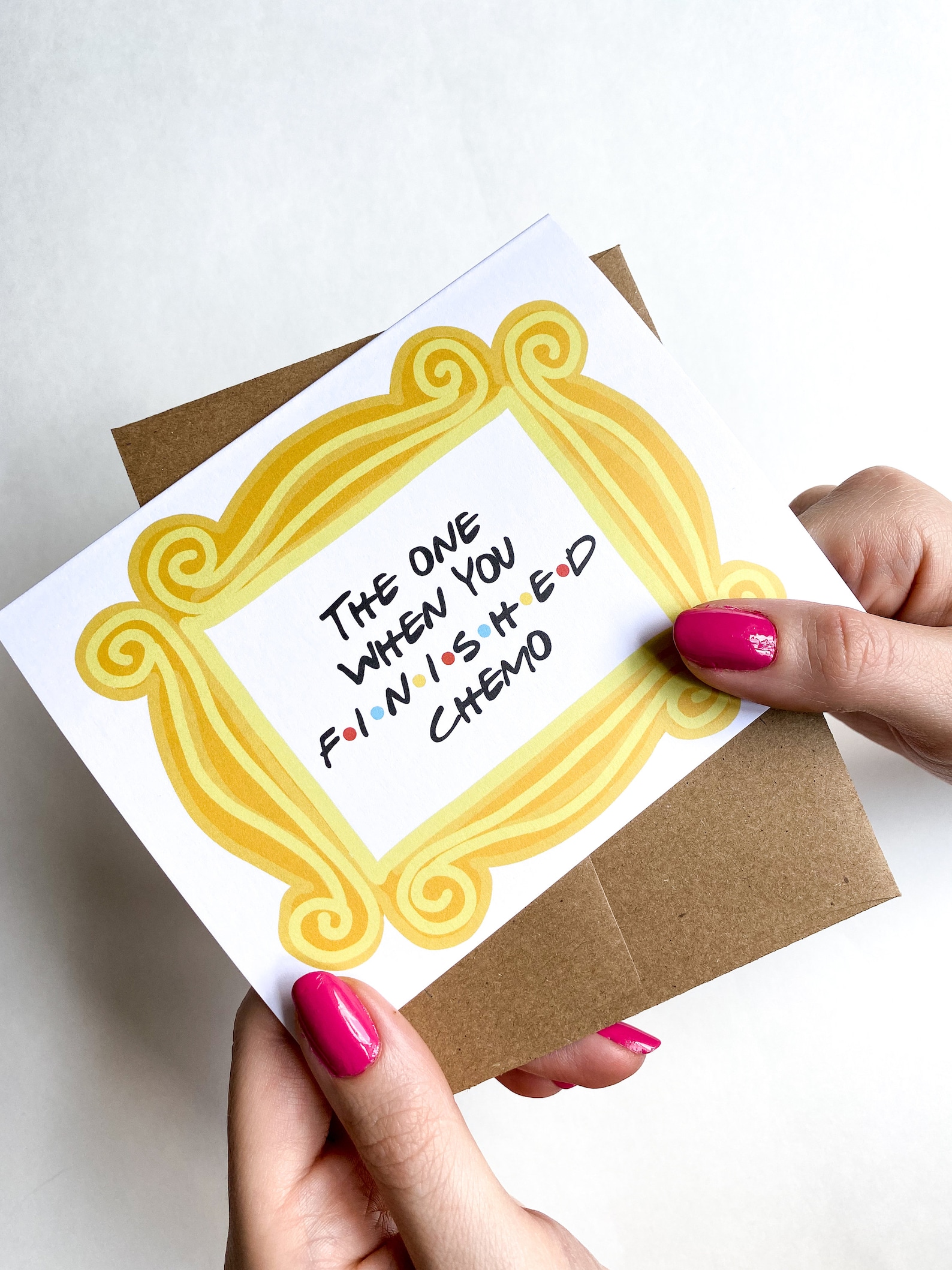 Chemo Card Chemotherapy Get Well Cancer Card for Her Breast - Etsy