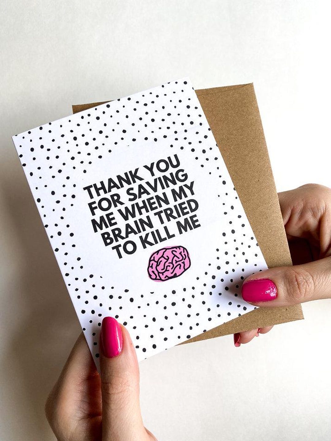 Funny Brain Surgery Thank You Card for Doctor - Etsy