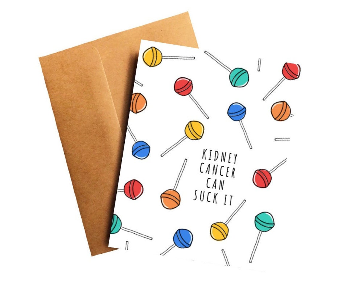 Kidney Cancer Card Kidney Surgery Card Kidney Transplant Card - Etsy