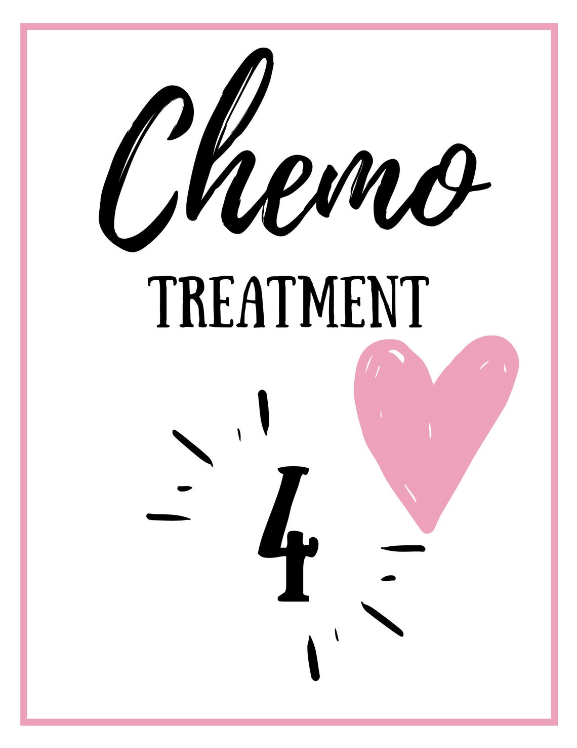 Printable Chemo Sign Set Last Day of Chemo Sign Custom Done | Etsy
