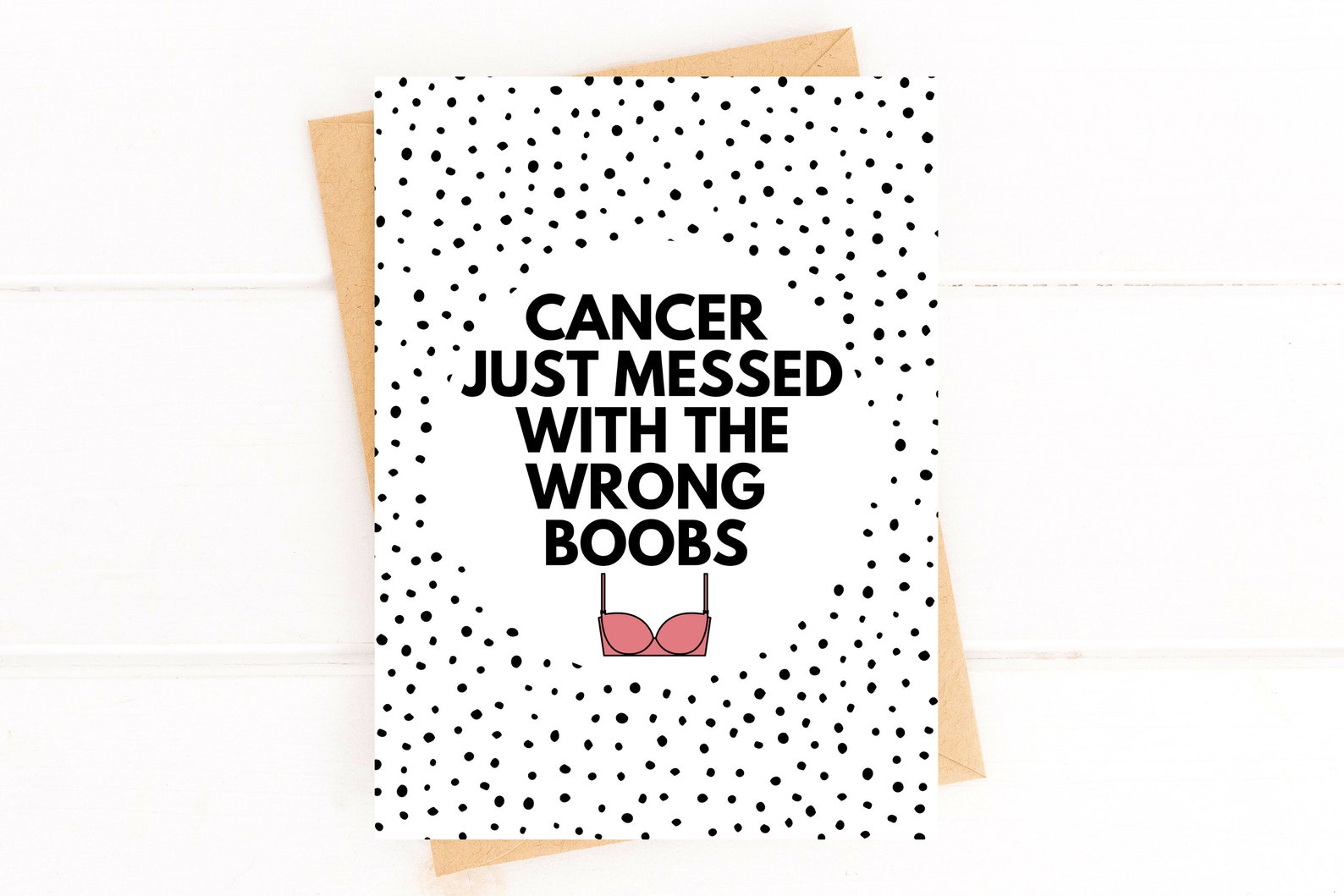 Funny Breast Cancer Card – Survivor, Diagnosis - Etsy