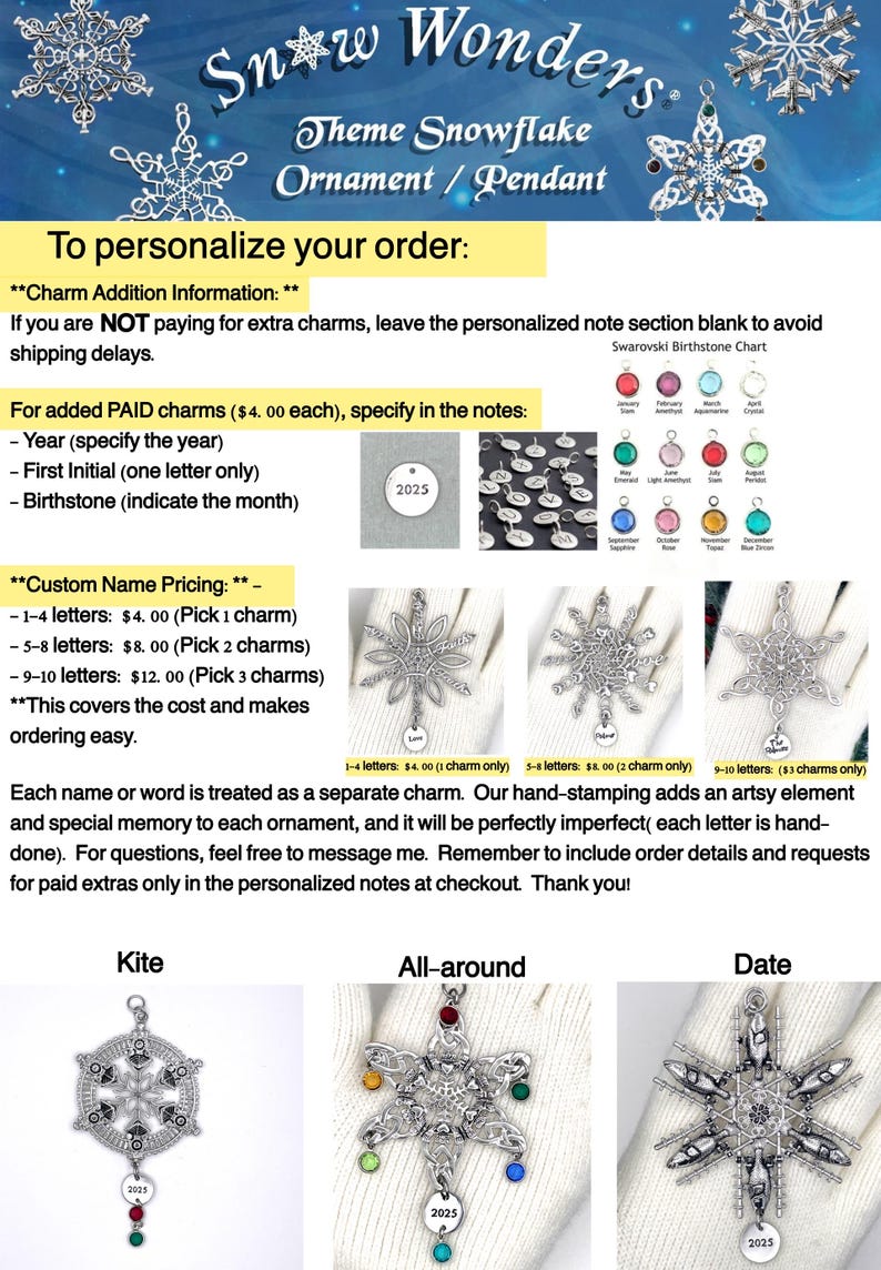 Mechanic’s Snowwonders® Ornament Snowflake (SW6086) Personalized ...