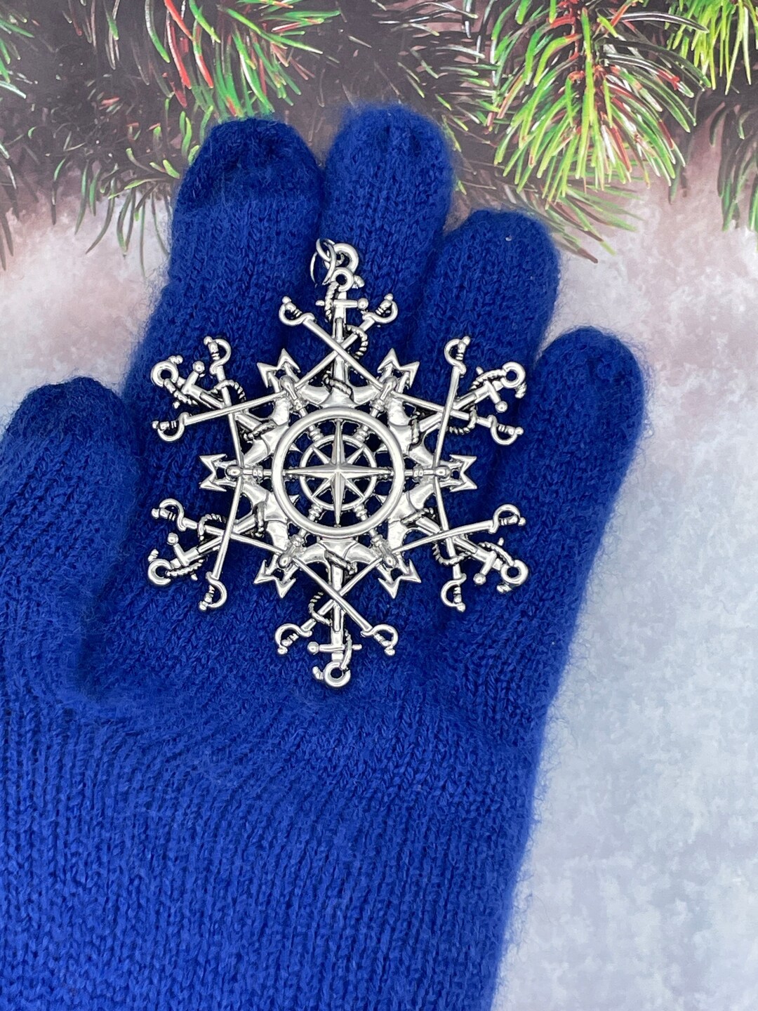 Navy/marines Ornament Snowflake Snowwonders®(6068) Army, Coast Guard ...