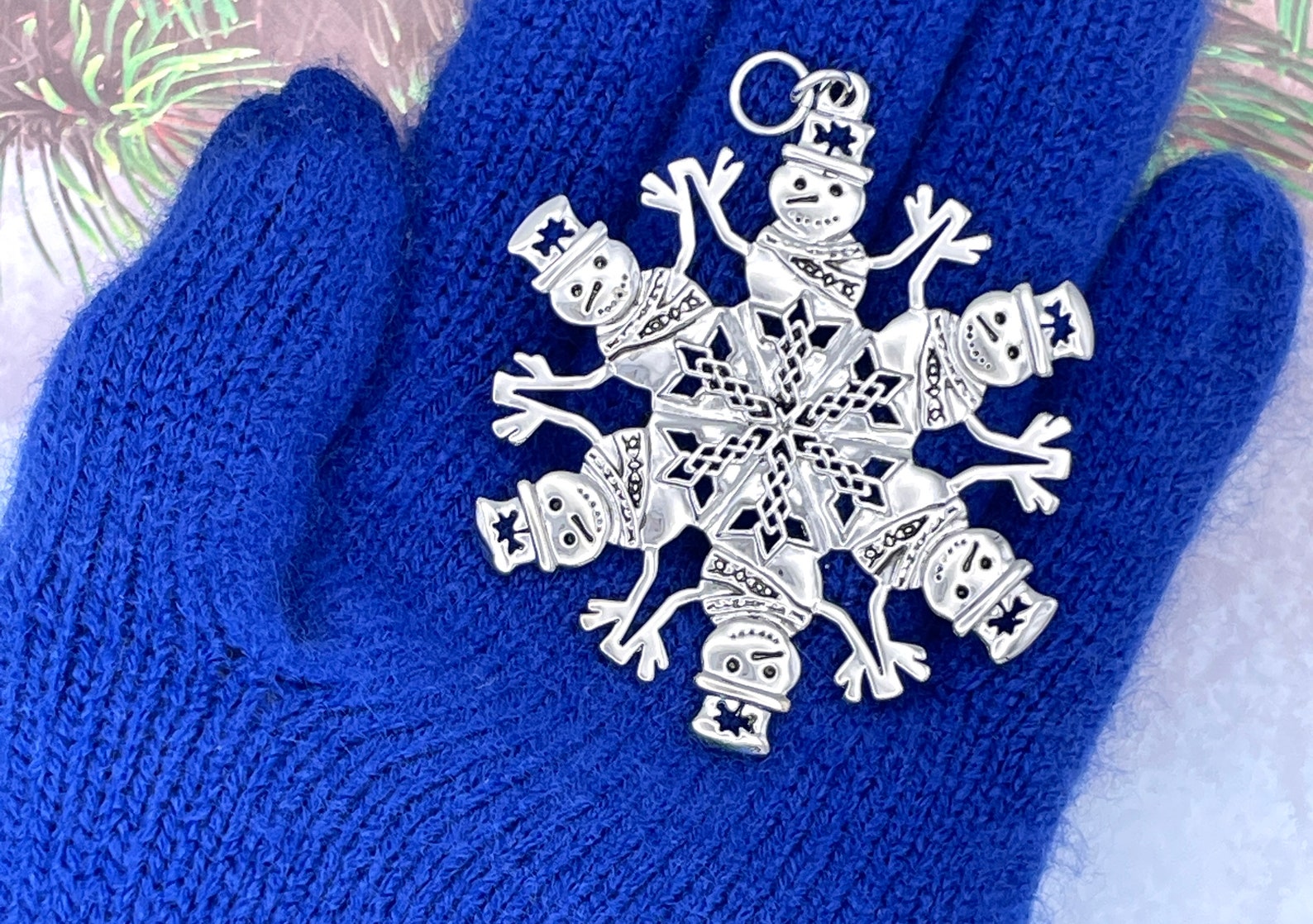Irish Shamrock Snowman Ornament Snowwonder® Snowflake 5801, Irish ...
