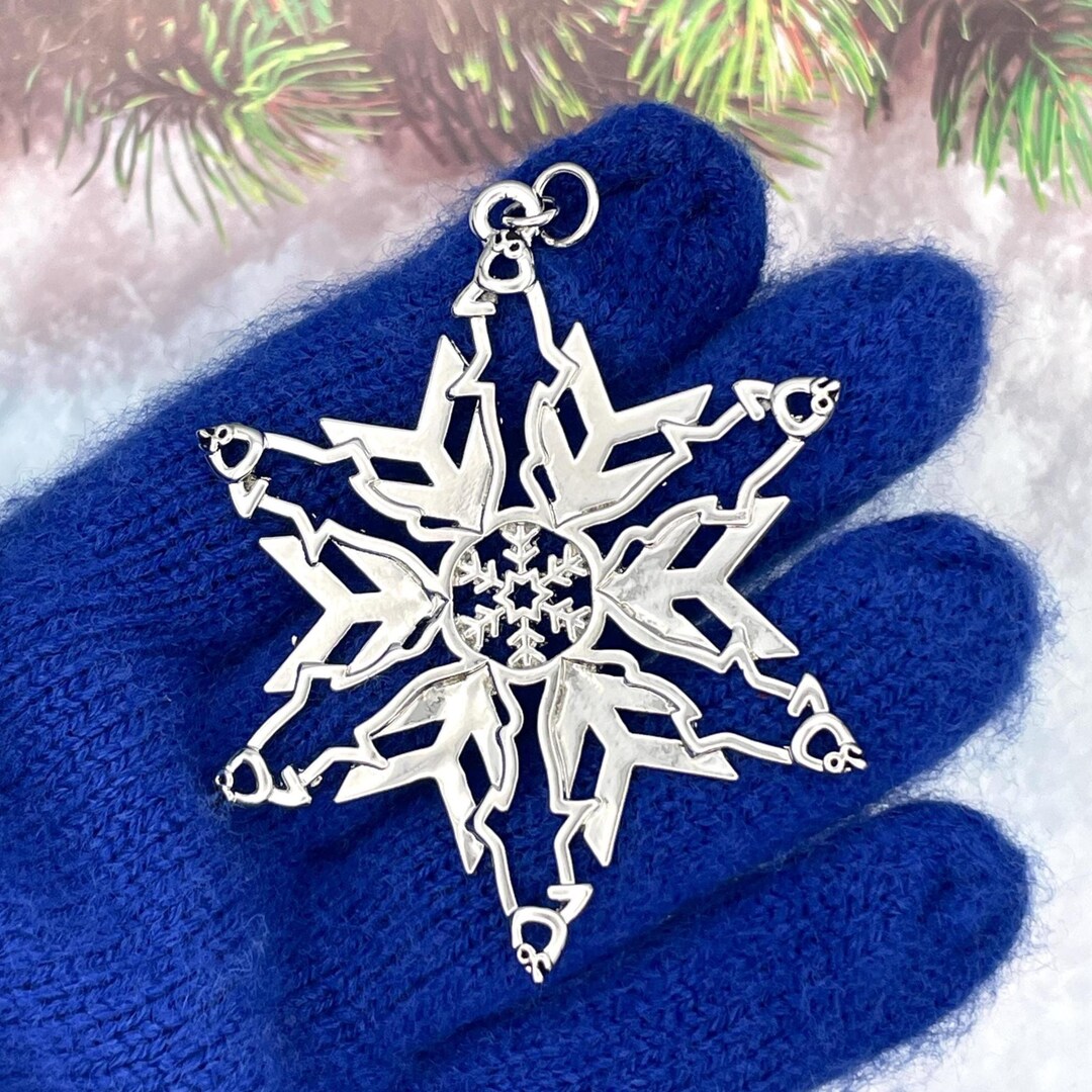 Fish Snowwonders® Snowflake Ornament, (5451) Bass Fish Snowflake ...