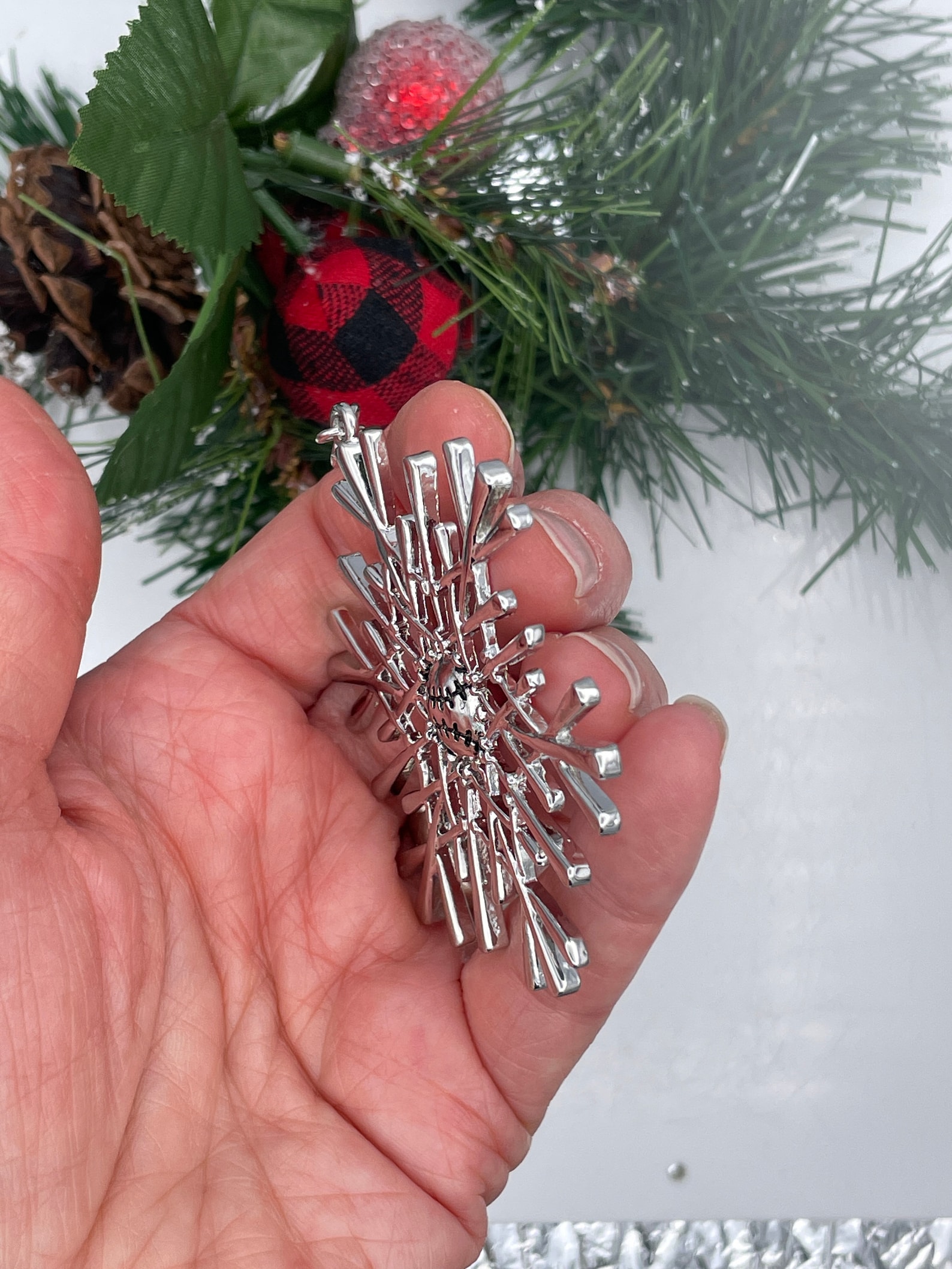 Baseball Snowwonders® Snowflake Ornament 5817 Baseball Tball | Etsy