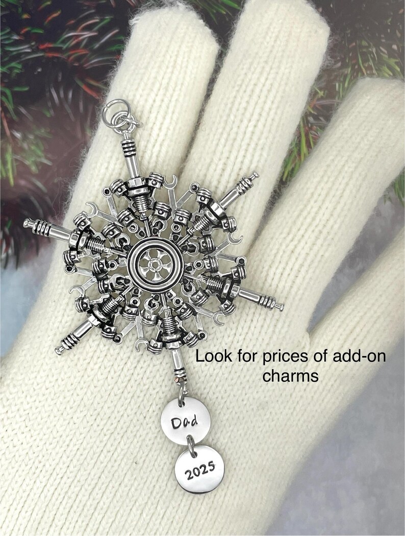 Mechanic’s Snowwonders® Ornament Snowflake (SW6086) Personalized ...
