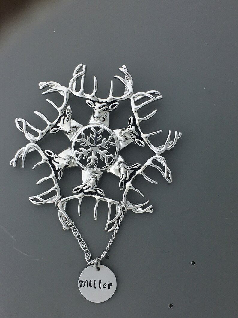 Stag Deer SnowWonders® Snowflake Ornament5450 Deer Hunter | Etsy