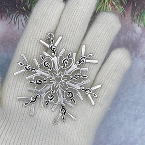 For the Love of Music Snowflake Snowwonders® Ornament (6070 ...