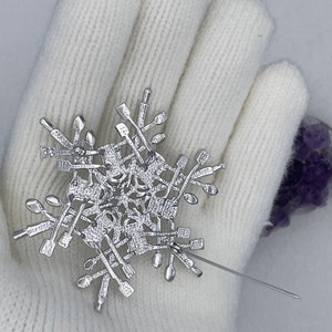 Chef Snowwonders® Snowflake Brooch, SWP8, Cooking , Chef Jewelry, Chef ...